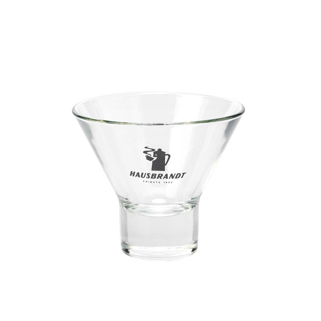 Hausbrandt Logo Coppetta Glass 225ml 6pcs – Euro Caffe LLC